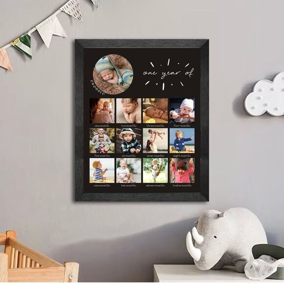 comurdyo | Wall Decor | My First Year Picture Collage Frame 2 Months ...